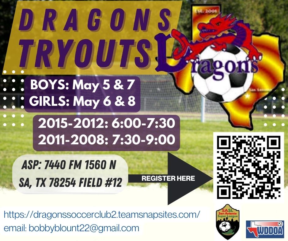 Dragons Soccer Club – Save Time Communicating with Your Team
